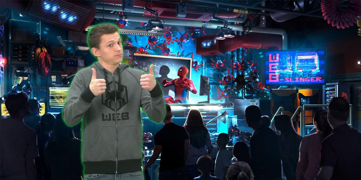 Disney Debuts Tom Holland's Footage from Spider-Man Ride