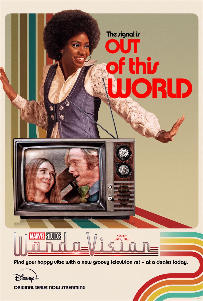 WandaVision Releases a Groovy '70s-Inspired Poster