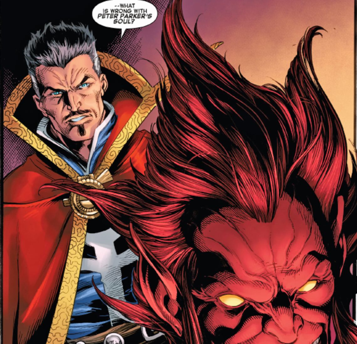 Spider-Man: Doctor Strange Confronts Mephisto About Peter Parker's Soul