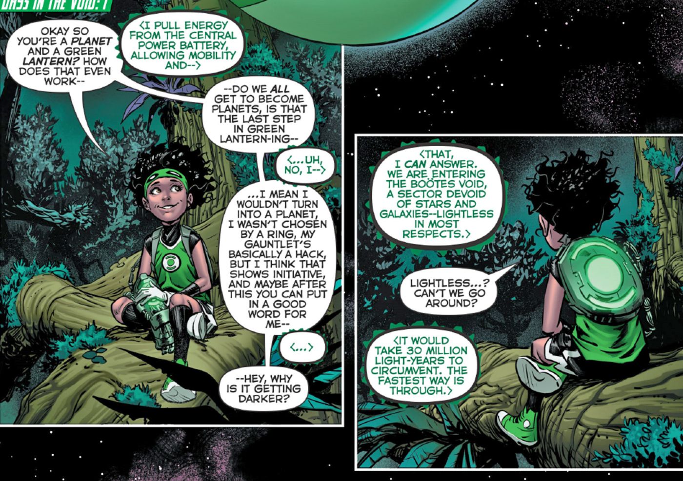 Green Lantern: Teen Lantern's New Partner Is Mogo, DC's BIGGEST Lantern