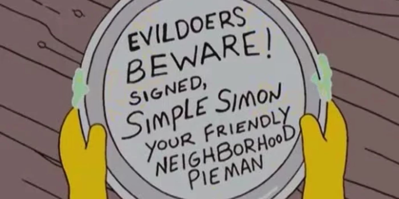 The Simpsons: How Homer Became Pie Man, Springfield's Short-Lived Superhero