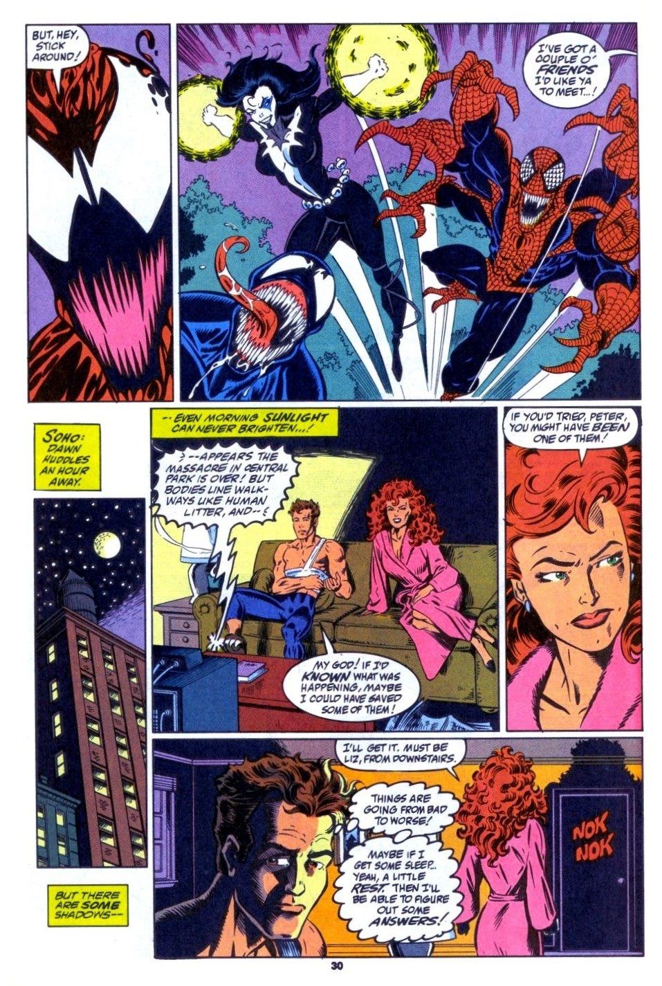 Venom's First Maximum Carnage Fight Went Very Poorly For Him