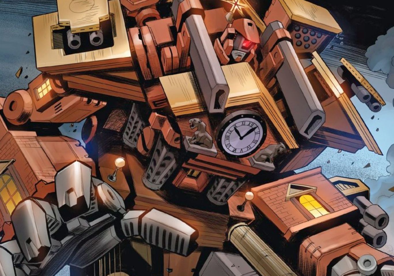 Transformers Back to the Future Totally Transforms a Hill Valley Landmark