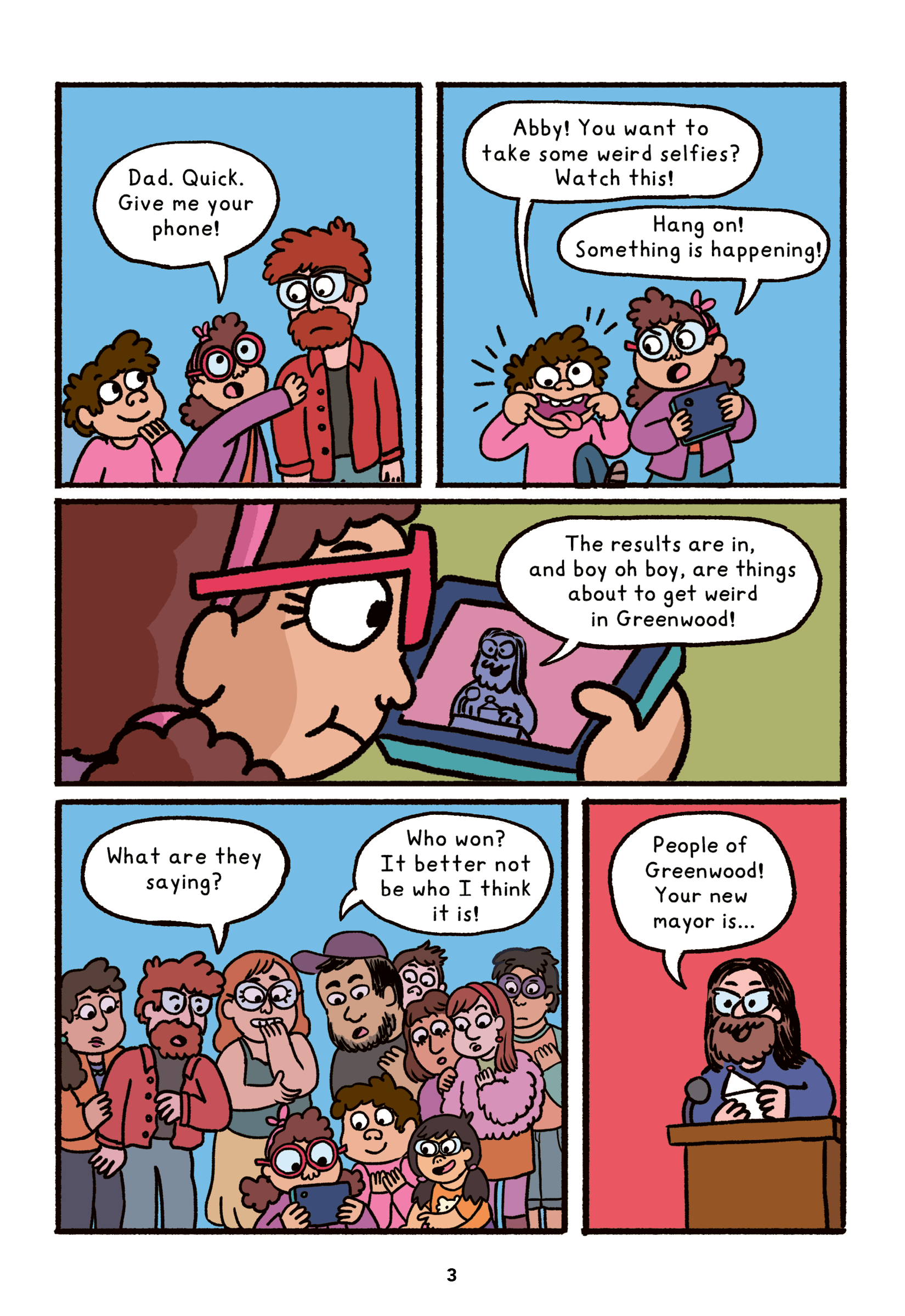 Mayor Good Boy Takes Office in Random House OGN Series