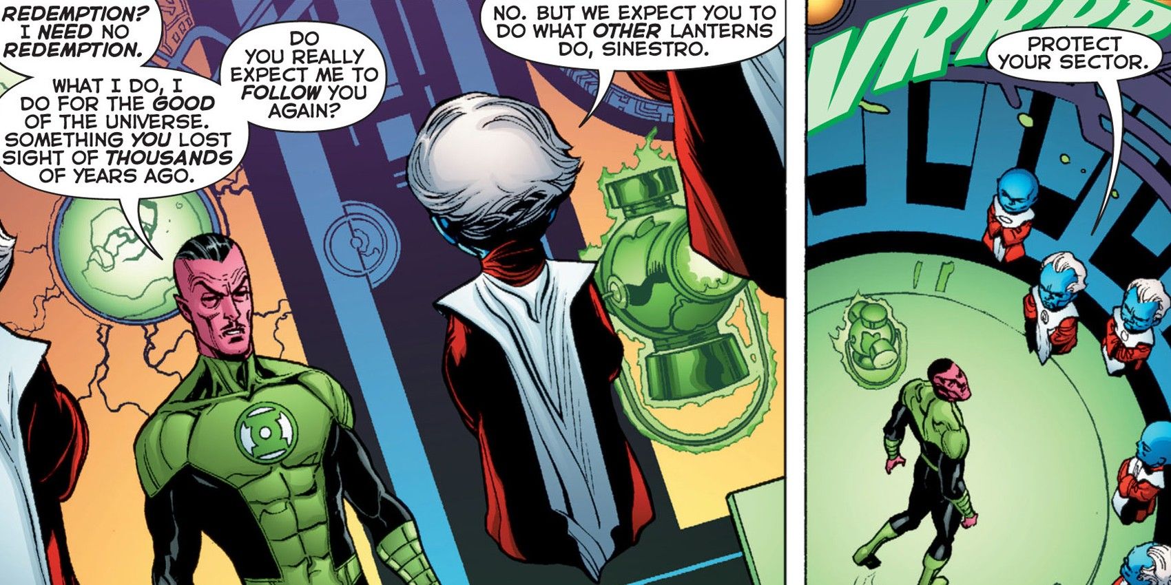 Green Lantern: How Sinestro Rejoined the GL Corps