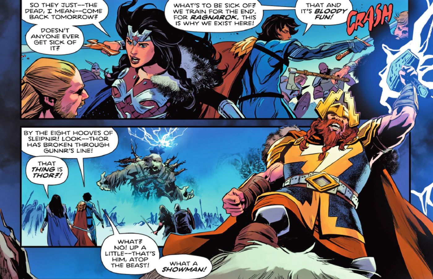 Wonder Woman Was Just Sent to Thor's Final Resting Place