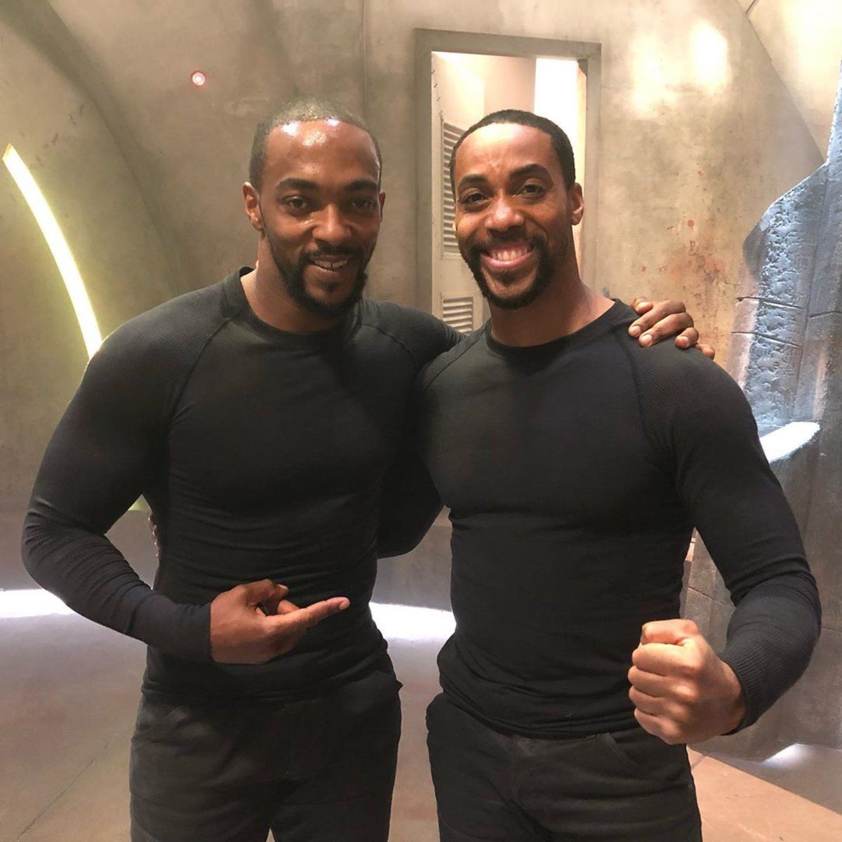 Falcon and Winter Soldier Fan Hilariously Freeze-Frames on Anthony ...