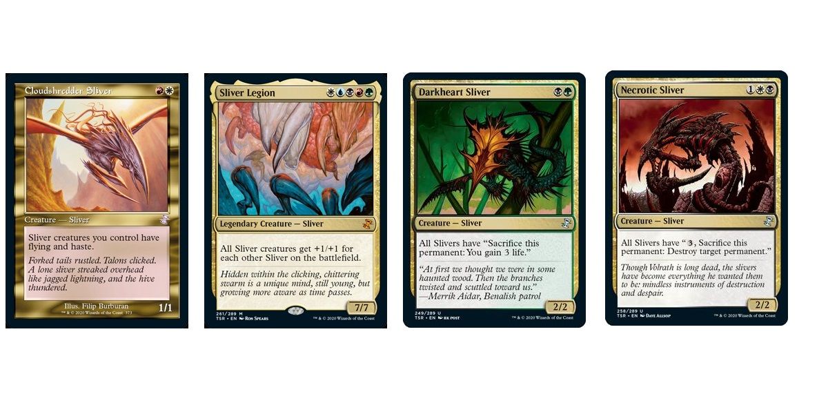 Magic: The Gathering - Gold Slivers Are Taking Over Time Spiral Remastered