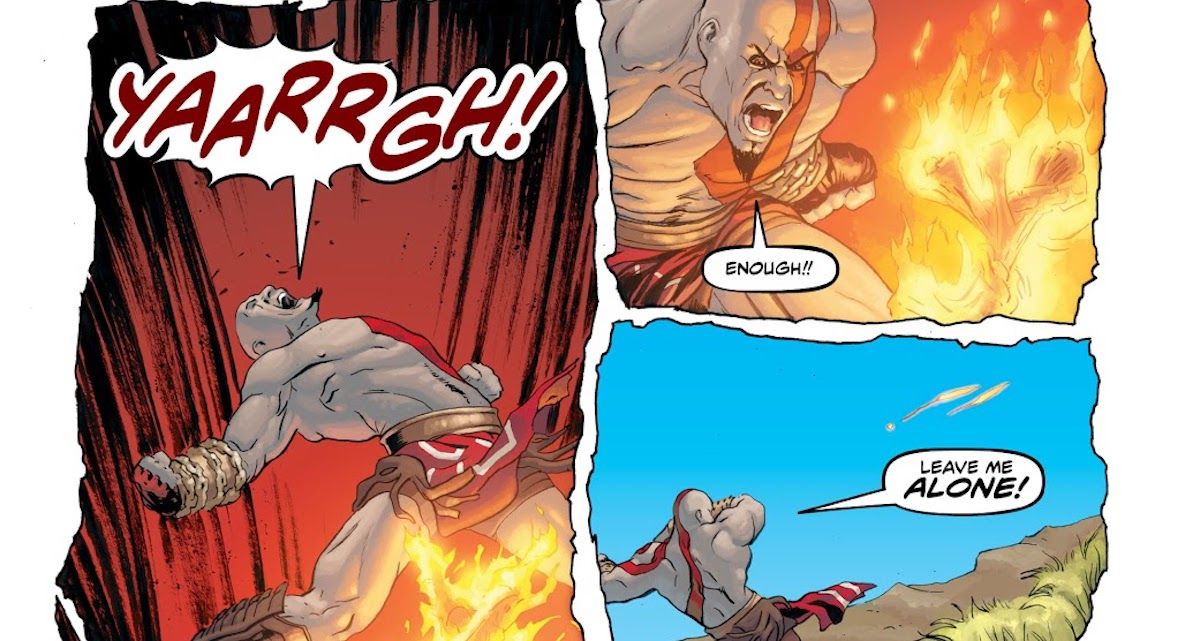 God Of War III's Post Credit Scene Continues in New Comic Series
