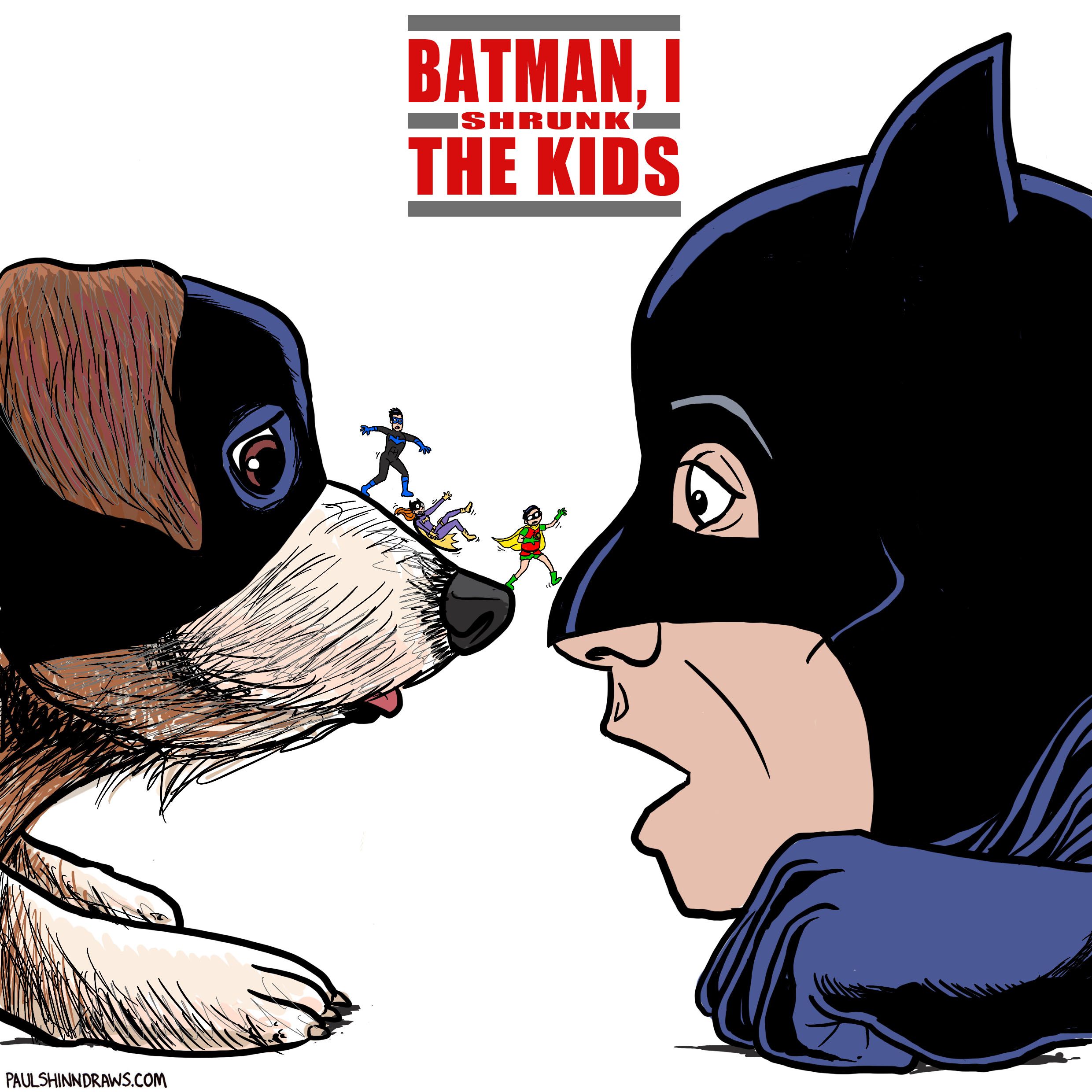 Line it is Drawn: What Happens When You 'Batman' a Movie!