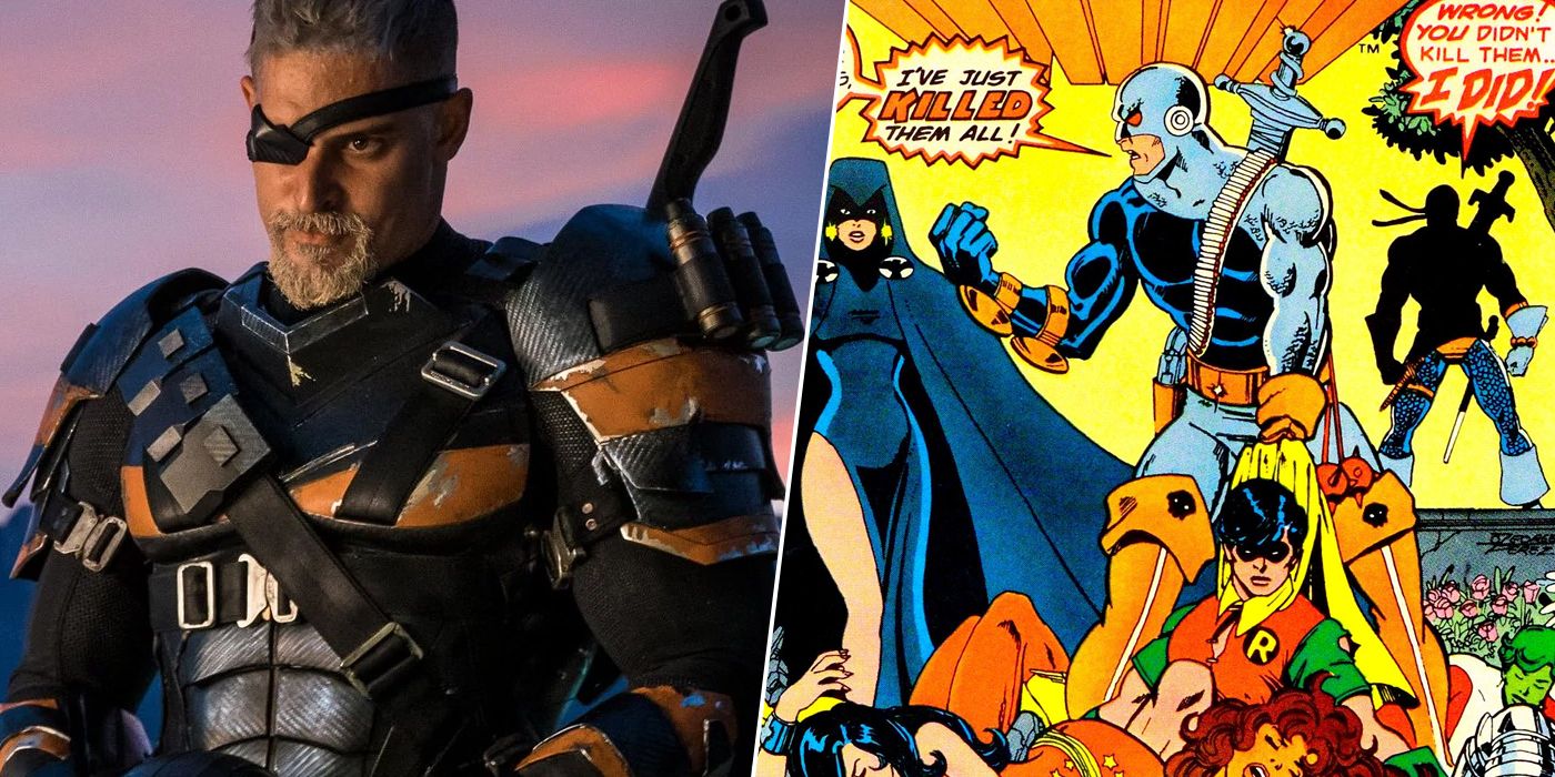 Slade Wilson Deathstroke Robert Patrick Slade Wilson