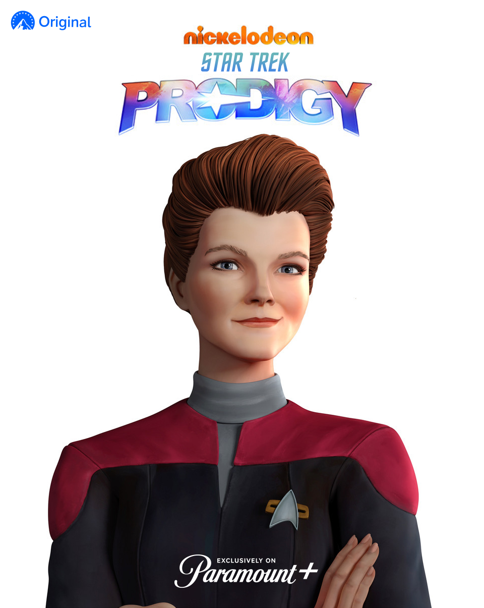 Star Trek: Prodigy Reveals Animated Captain Janeway