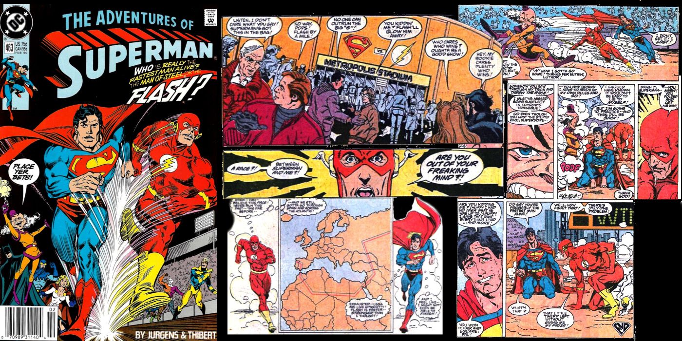 DC: Every Superman/Flash Race In Chronological Order (& Who Won)