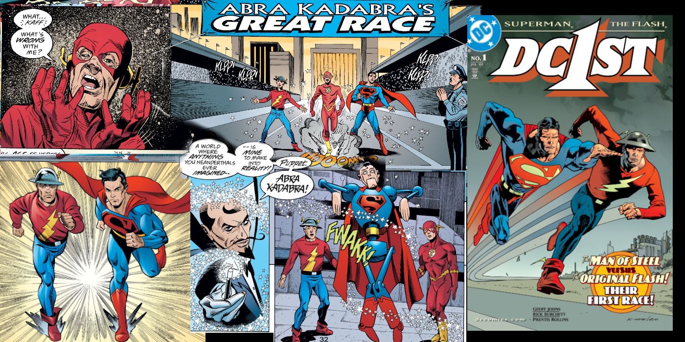 DC: Every Superman/Flash Race In Chronological Order (& Who Won)