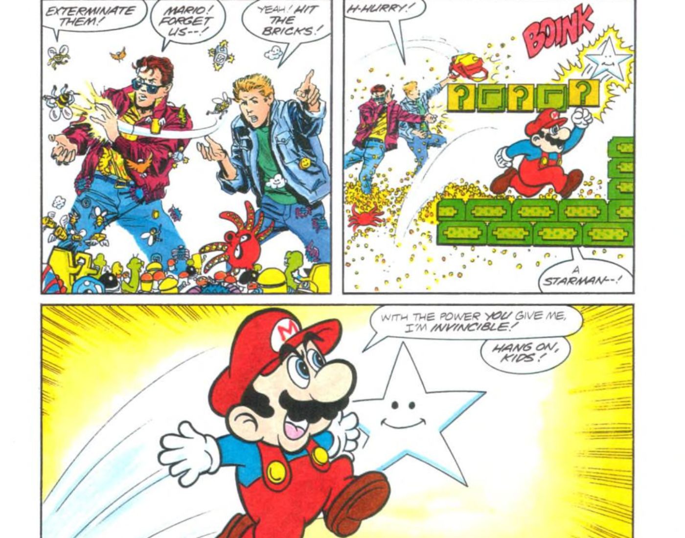 Super Mario Game Boy Nintendo Comics System Brought Mario Into the Real ...