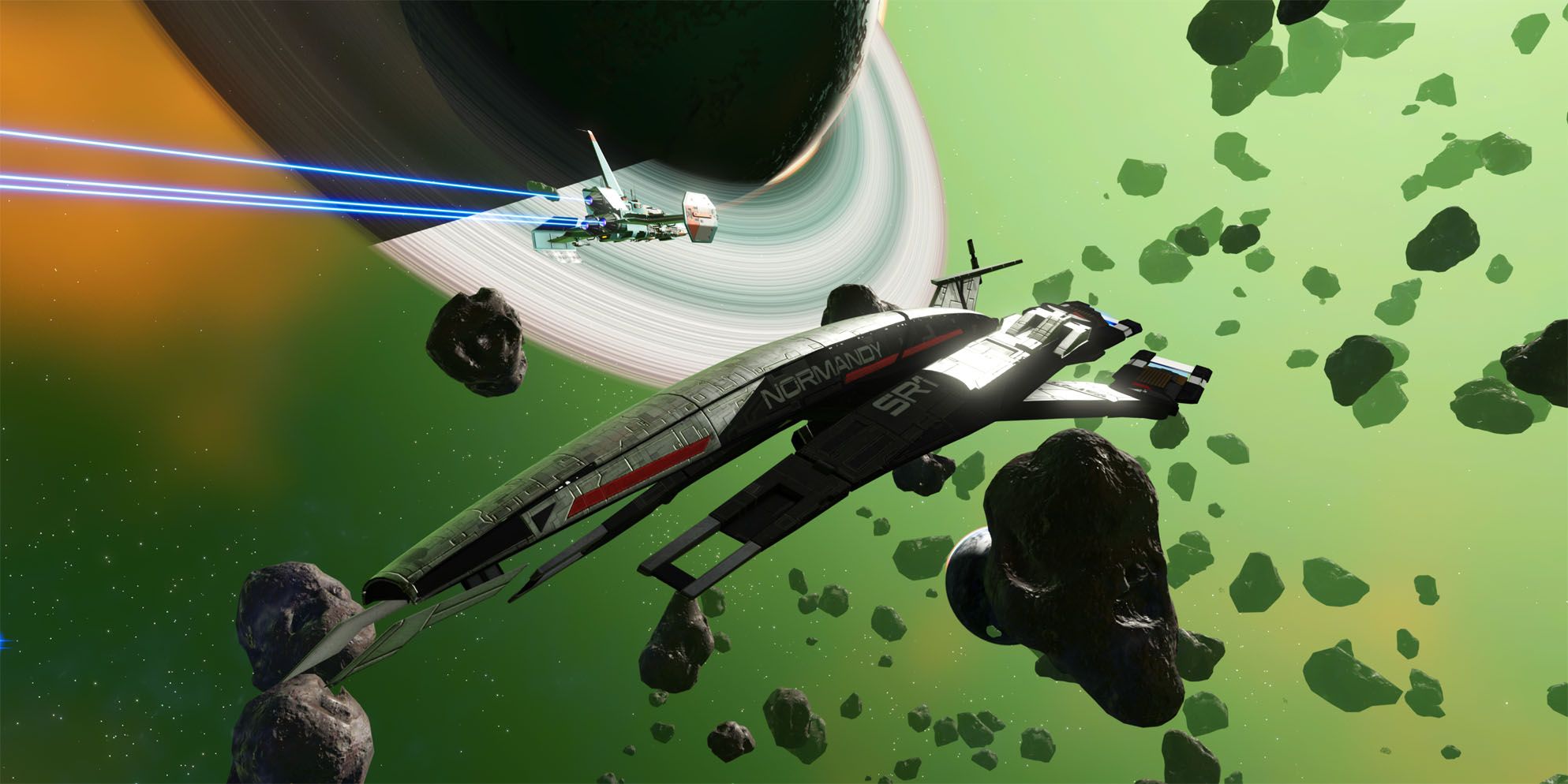 Mass Effect's Iconic Normandy is Now Available in No Man's Sky