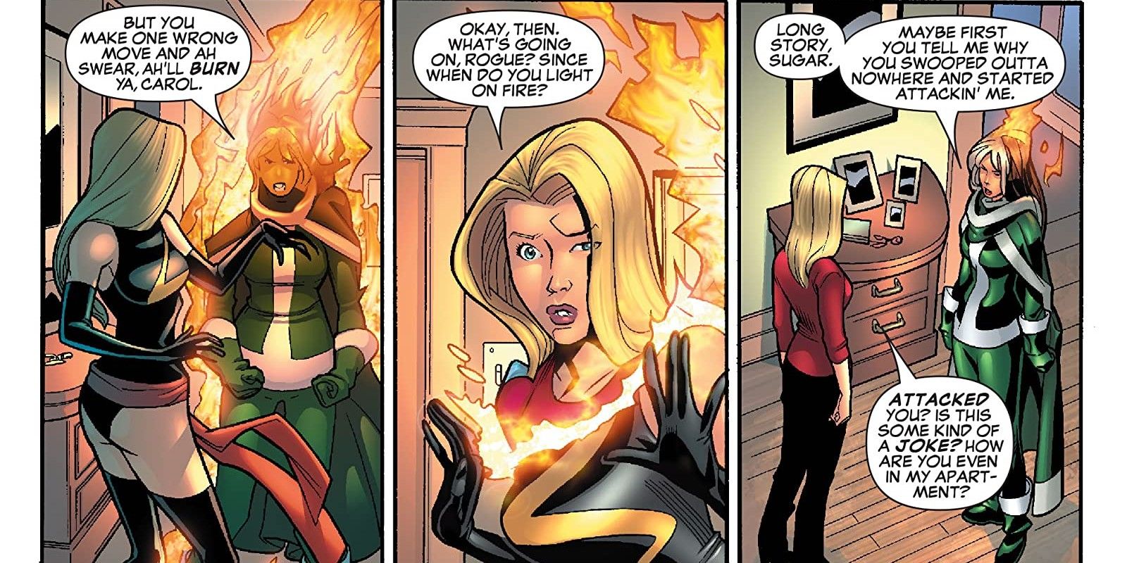 Captain Marvel vs Rogue: Which Marvel Hero Won Their Most BRUTAL Battles?