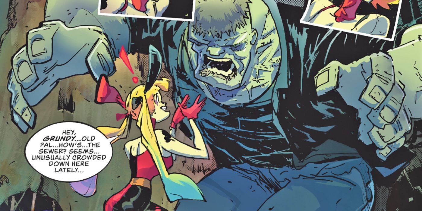 Harley Quinn Gets Down and Dirty With Gotham Villain Solomon Grundy