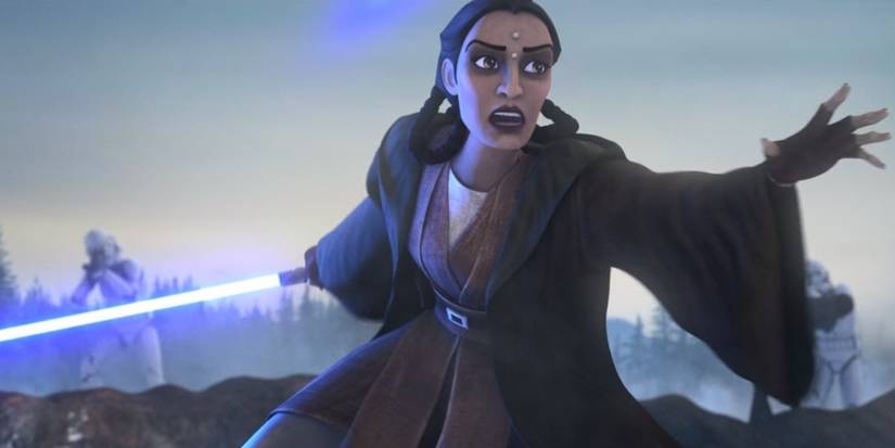 Star Wars: Jedi Depa Billaba's Lightsaber Color Changed Before The Bad ...