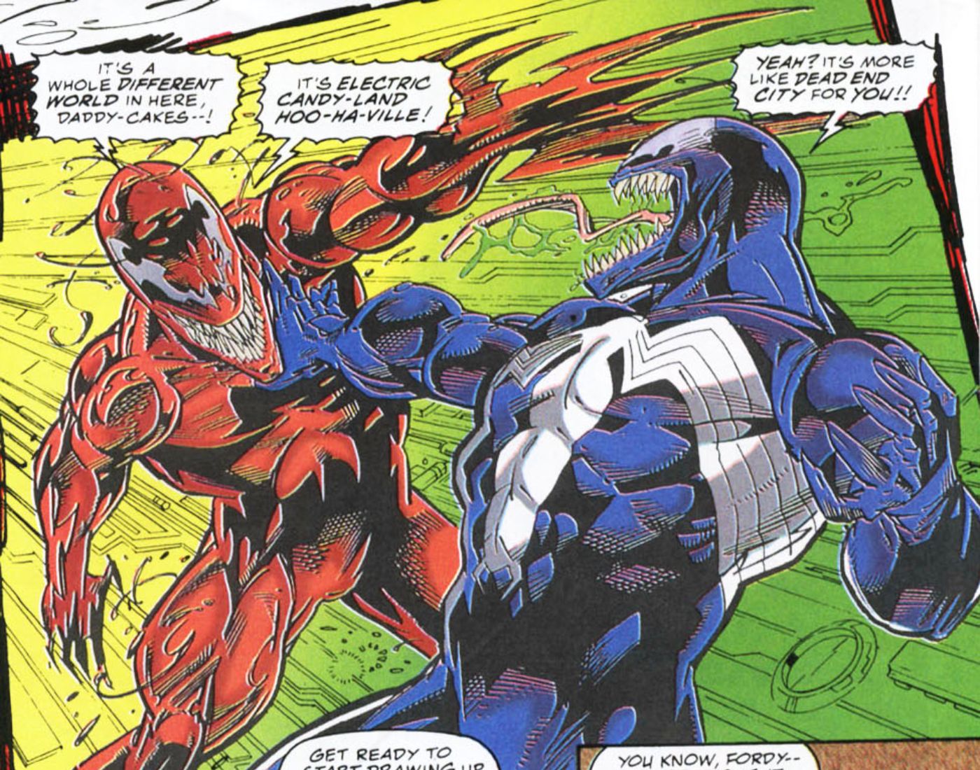 Venom and Carnage's Strangest Fight Was INSIDE a Computer