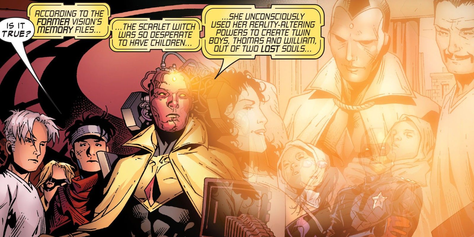 Young Avengers: How the Vision Was Reborn as a Teen Marvel Hero