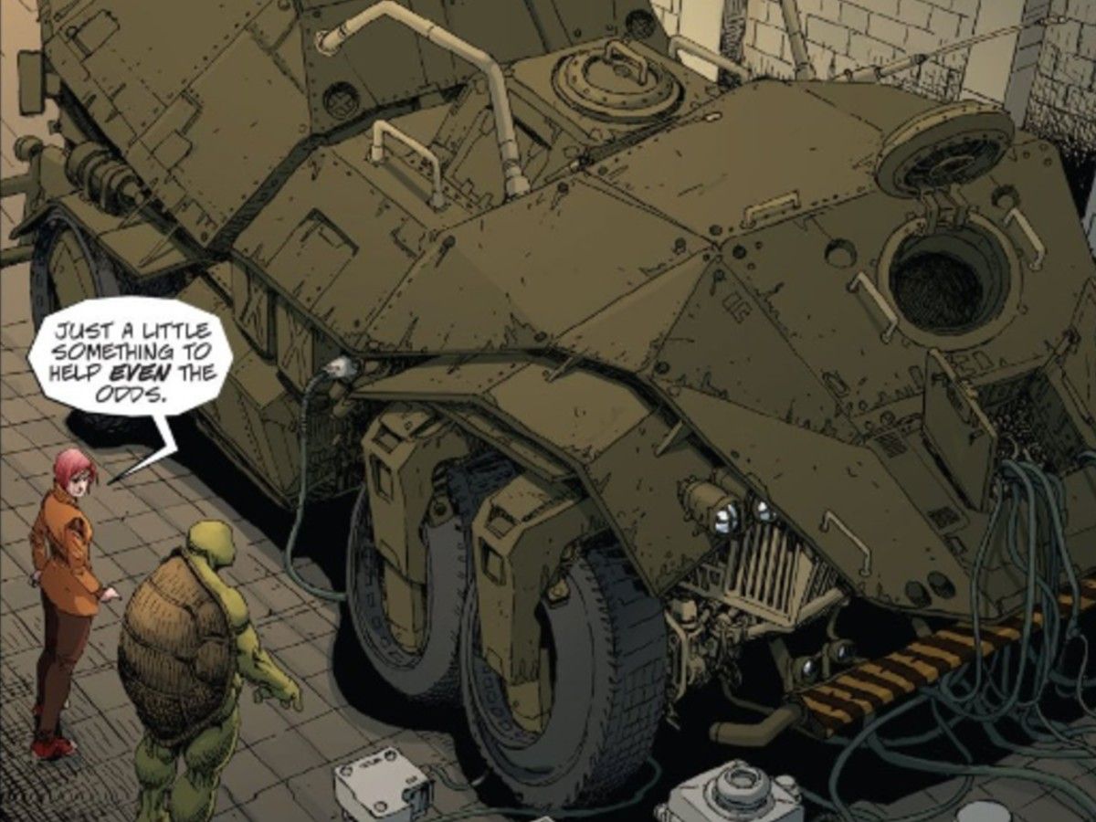 Last Ronin: April O’Neil Rebuilt the Ninja Turtles’ Vehicle Arsenal