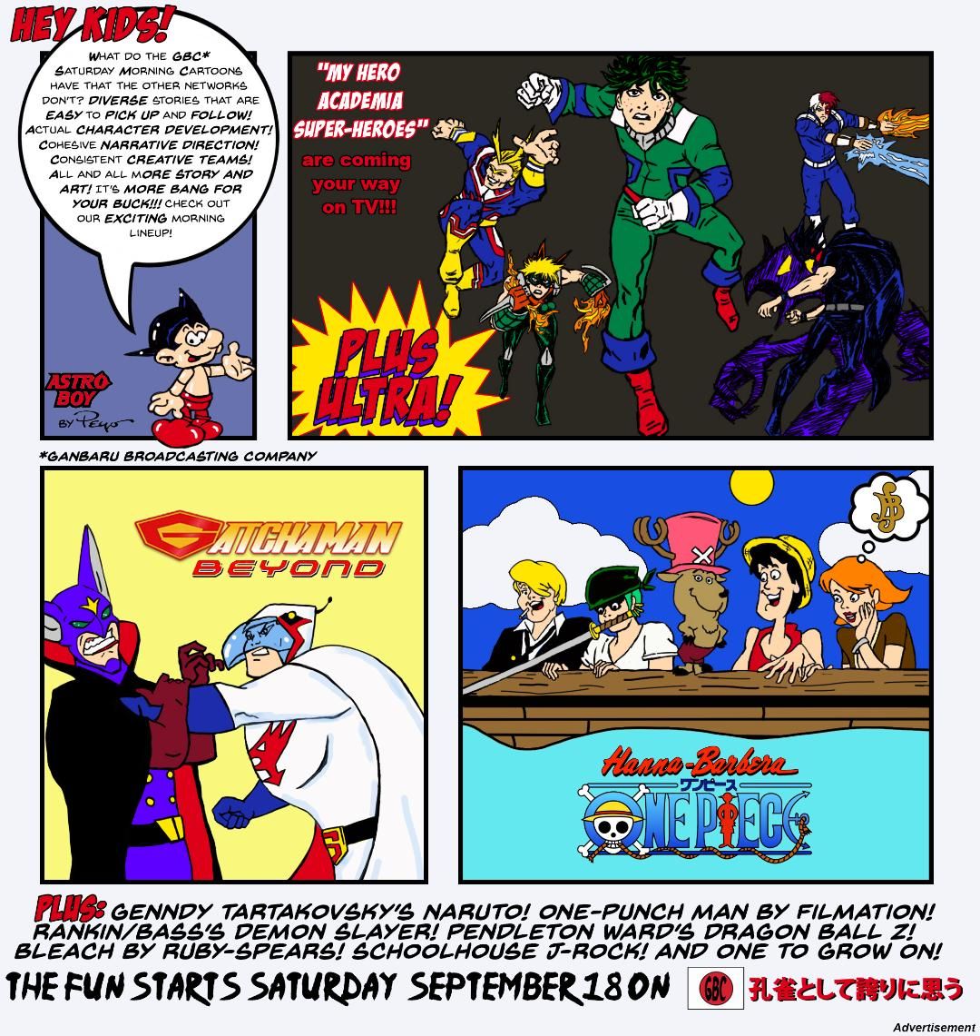 Line it is Drawn: Revamped Saturday Morning Cartoons