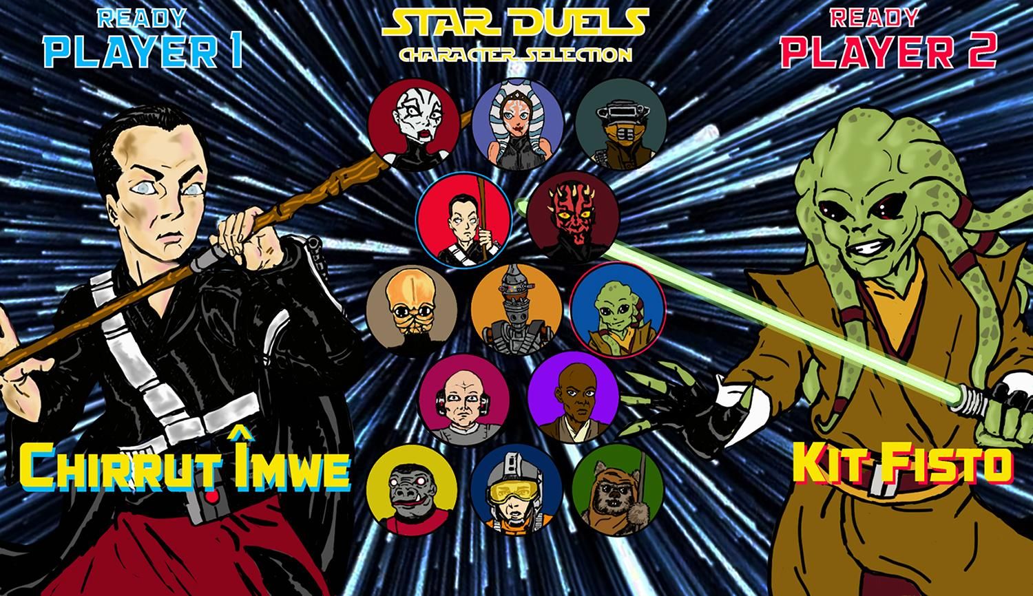 Line it is Drawn: Star Wars Universe Crossovers