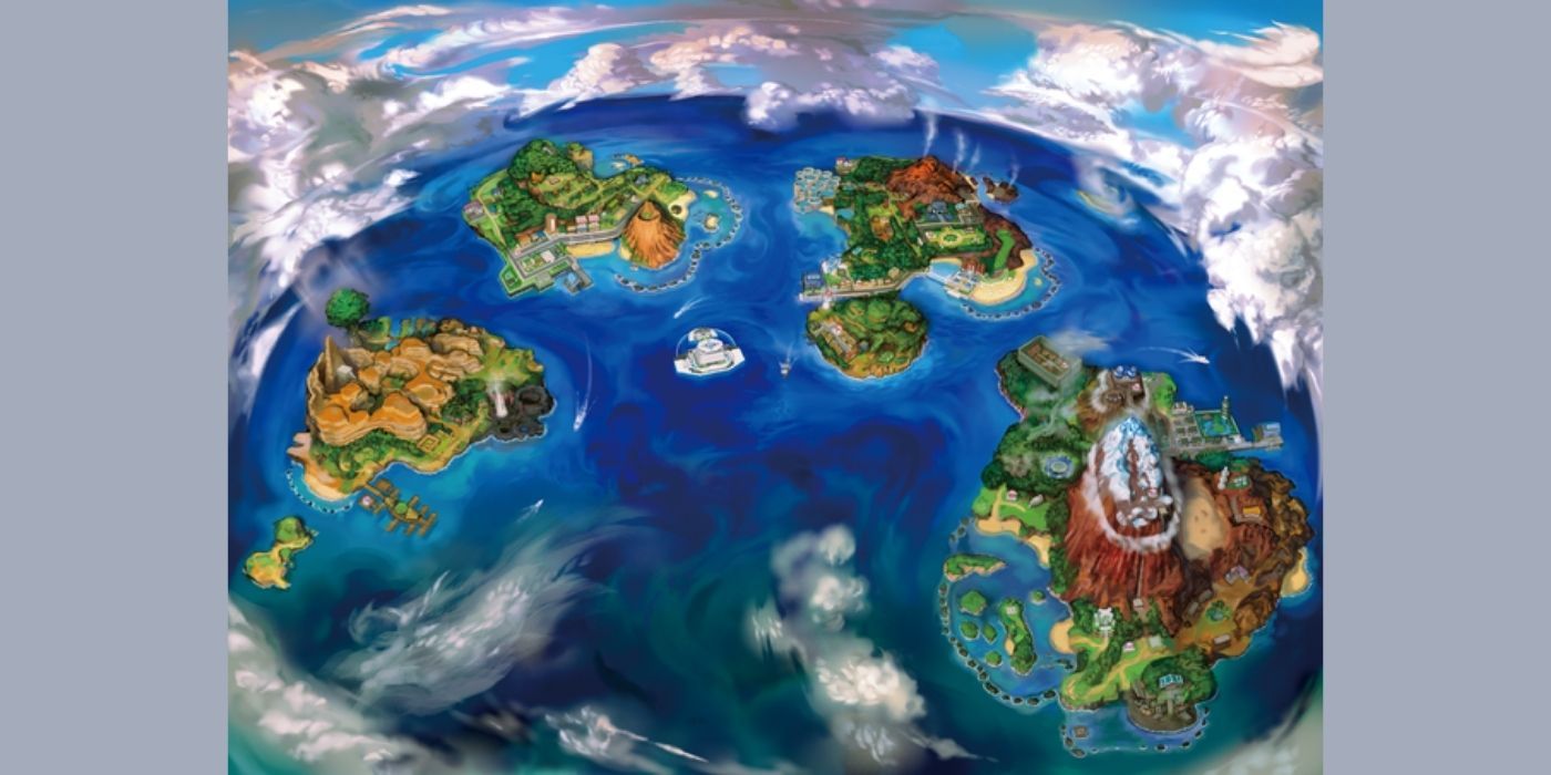 Every Known Region In The Pokémon Franchise