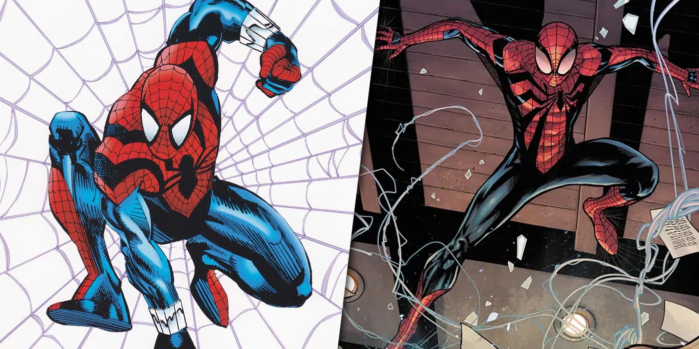 10 Ways That Spider-Man's Costume Has Changed Over The Years