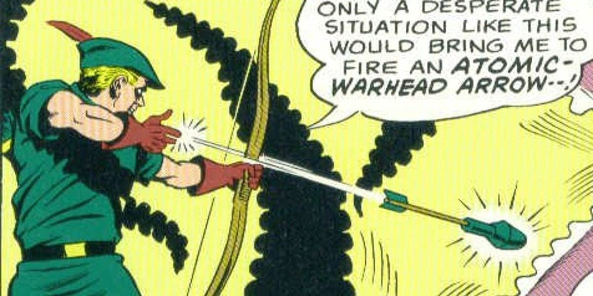 Green Arrow's Most Dangerous Weapon Was a Nuclear Warhead