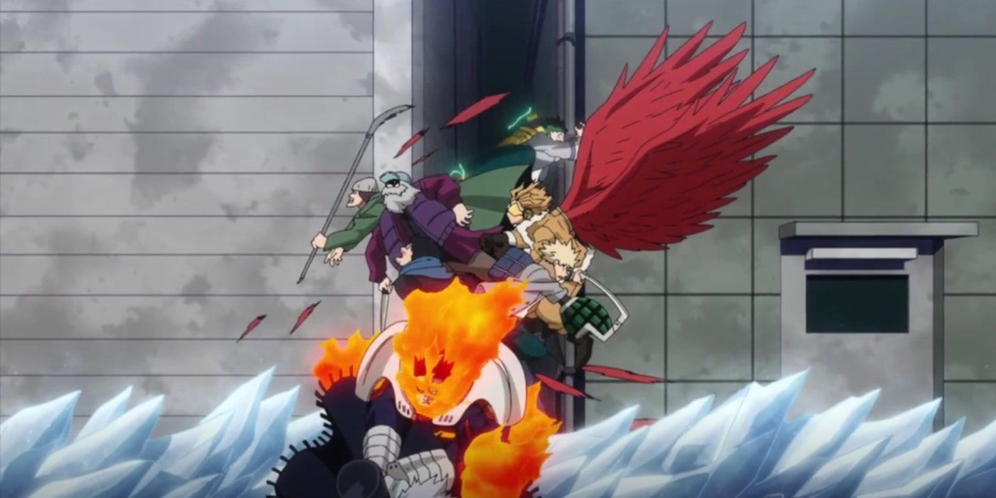 My Hero Academia: Endeavor's Internship Kicks Off With a Villain Takedown