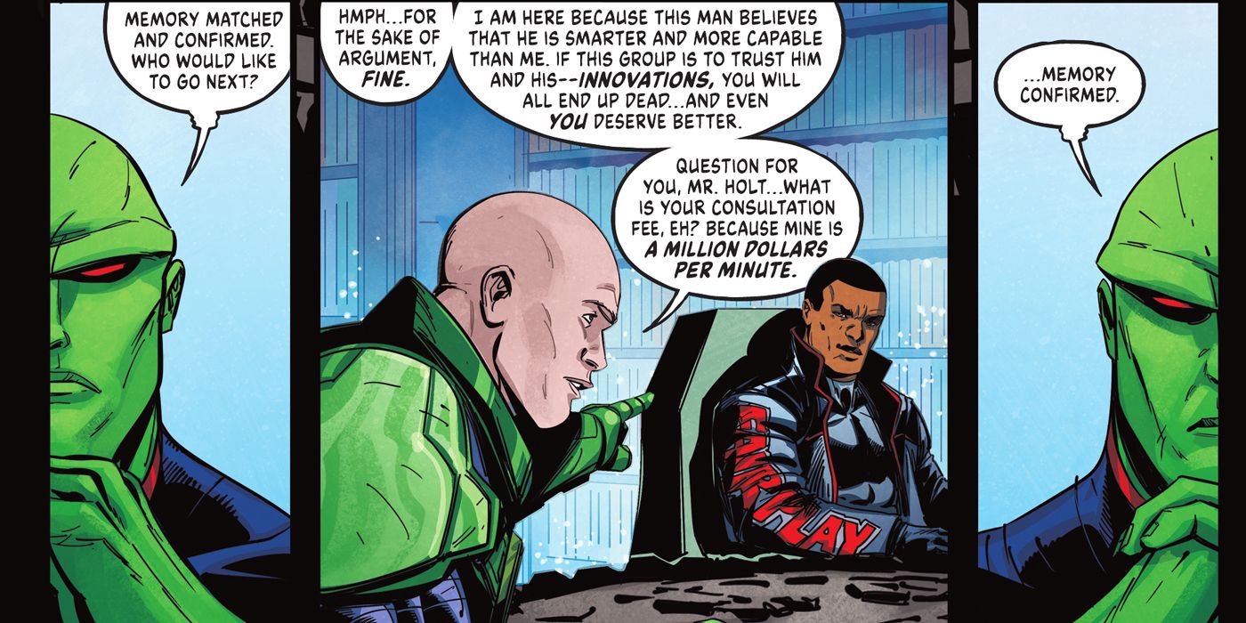 Infinite Frontier Turns Lex Luthor and Mister Terrific Into Rivals