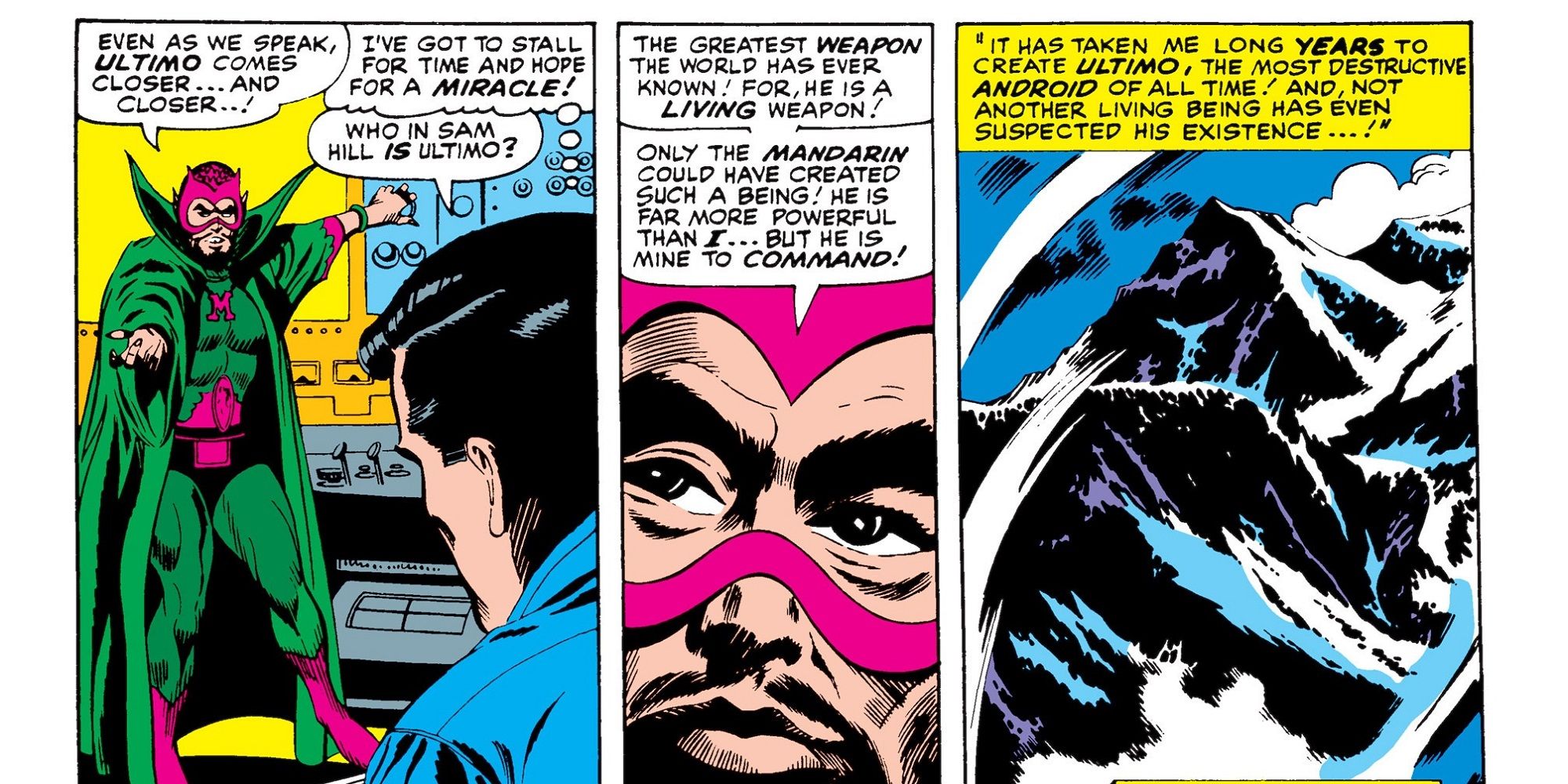 The Mandarin's First 10 Appearances (In Chronological Order)