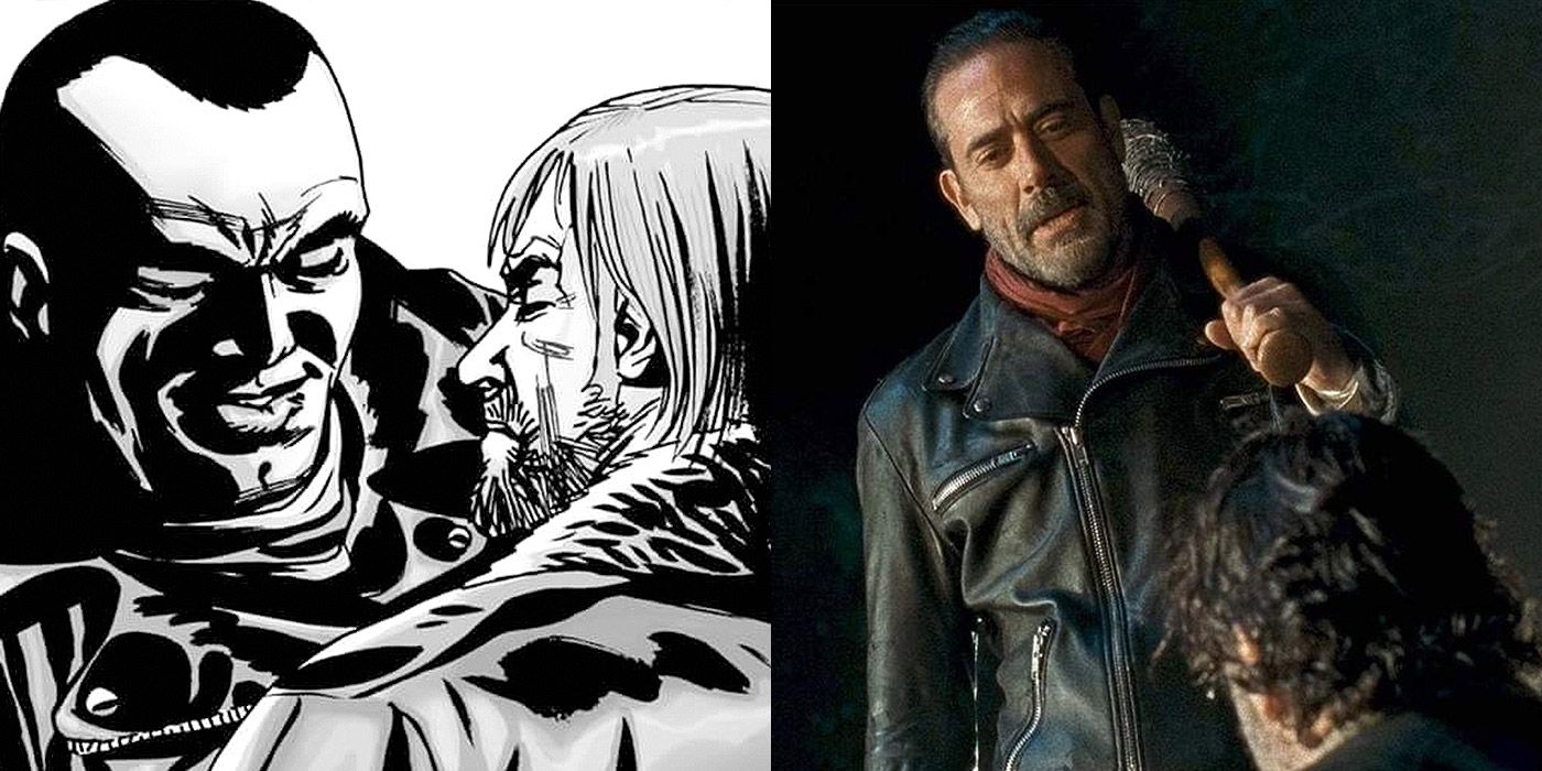The Walking Dead: 15 Ways Negan Changed From The Comics