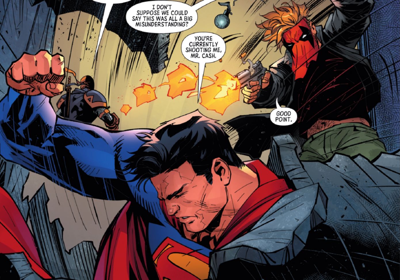 Grifter Takes on His Most Indestructible Opponent Yet in Gotham City