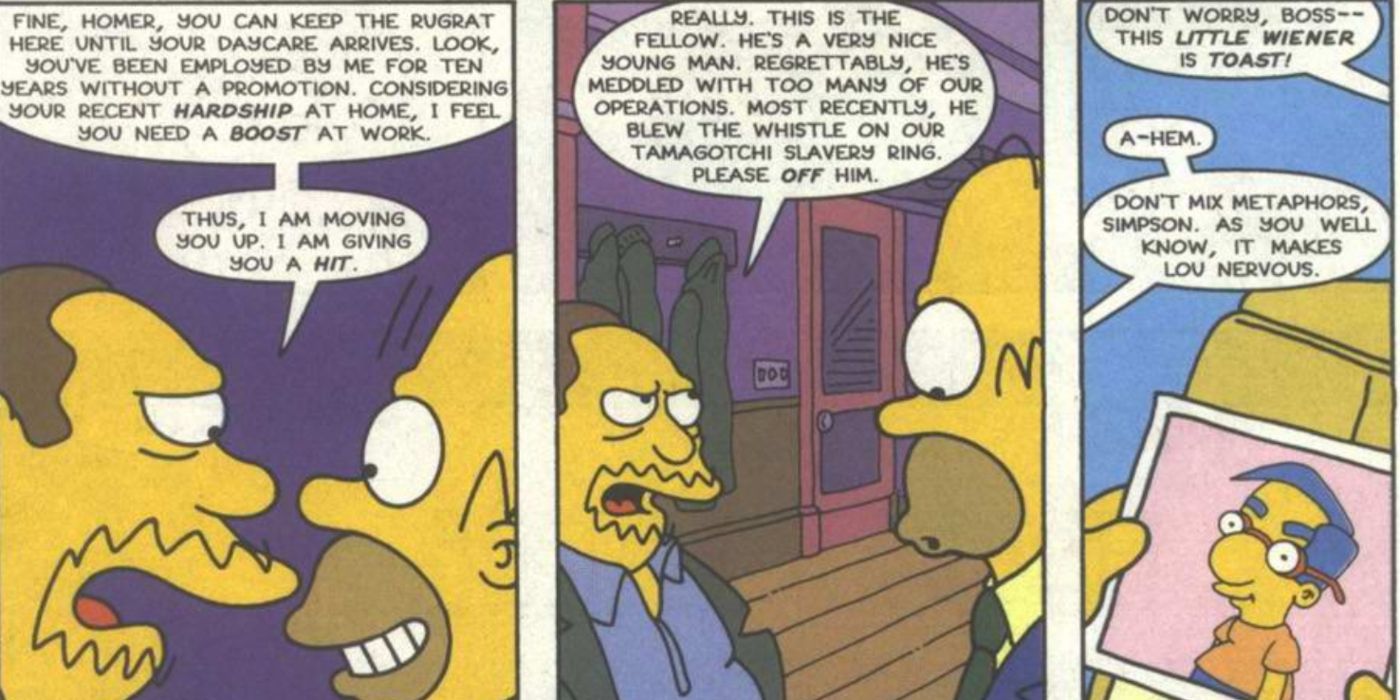 The Simpsons Comics Predicted the Show's Wildest Stories, Decades Ago