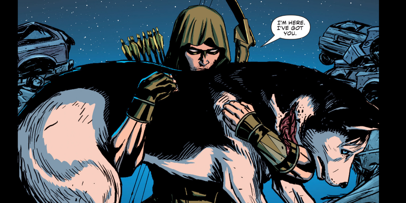 How Green Arrow and Arrow Dog Defeated DC's RoboCop, the Panopticon