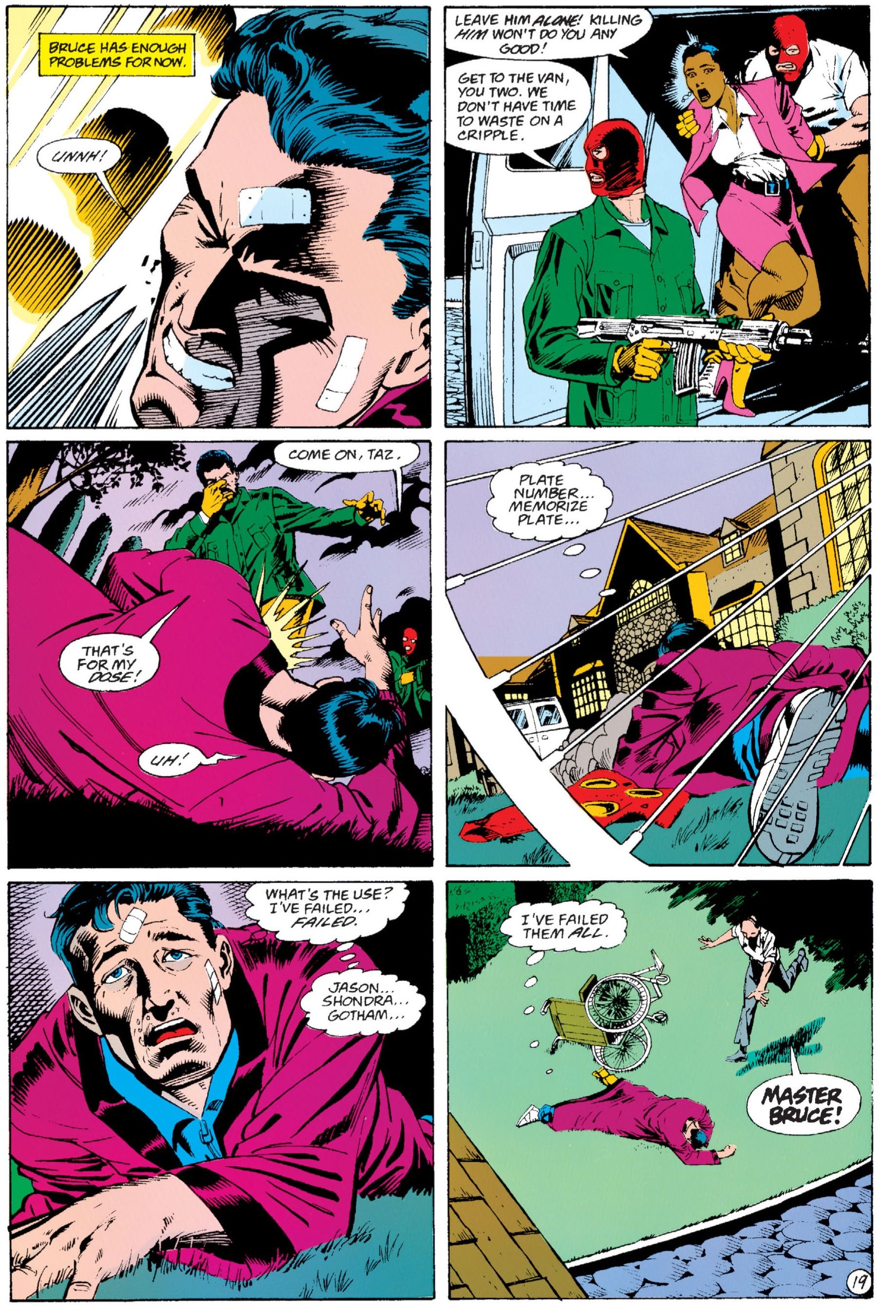 Batman: Knightfall Treated Bruce Wayne's Forgotten Savior HORRIBLY