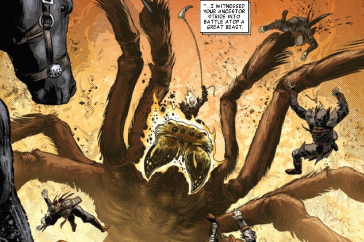 Savage Avengers Introduces Marvel's Creepy Hyborian Ghost Rider and His ...