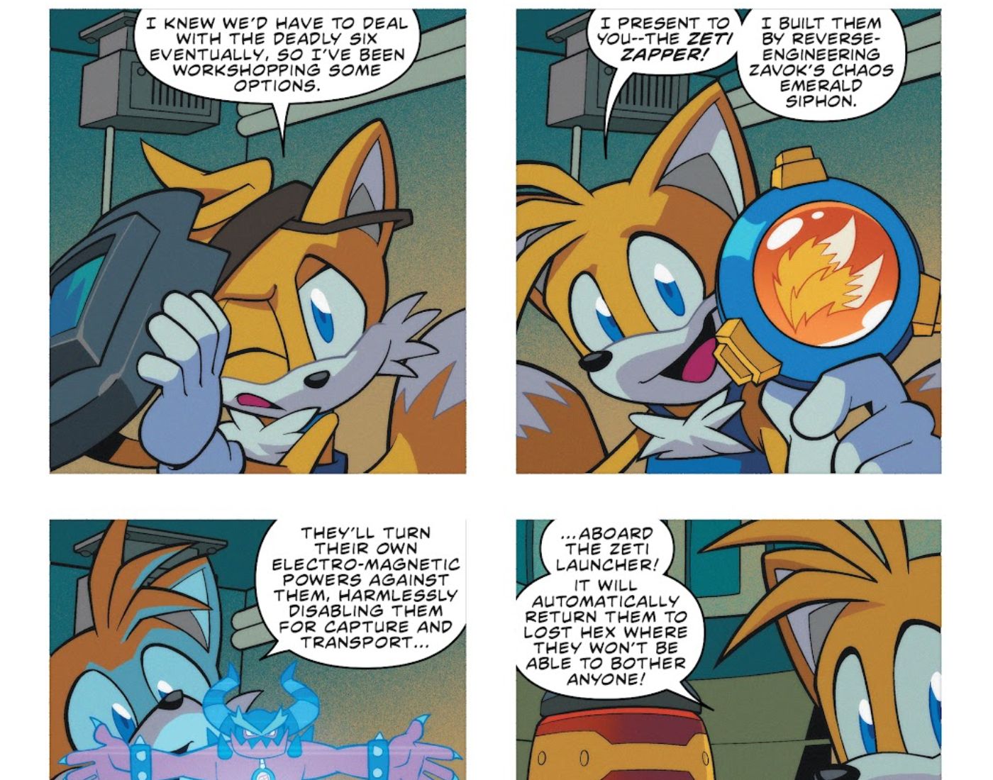 Sonic the Hedgehog: Tails Just Created the Franchise's Strongest Weapon