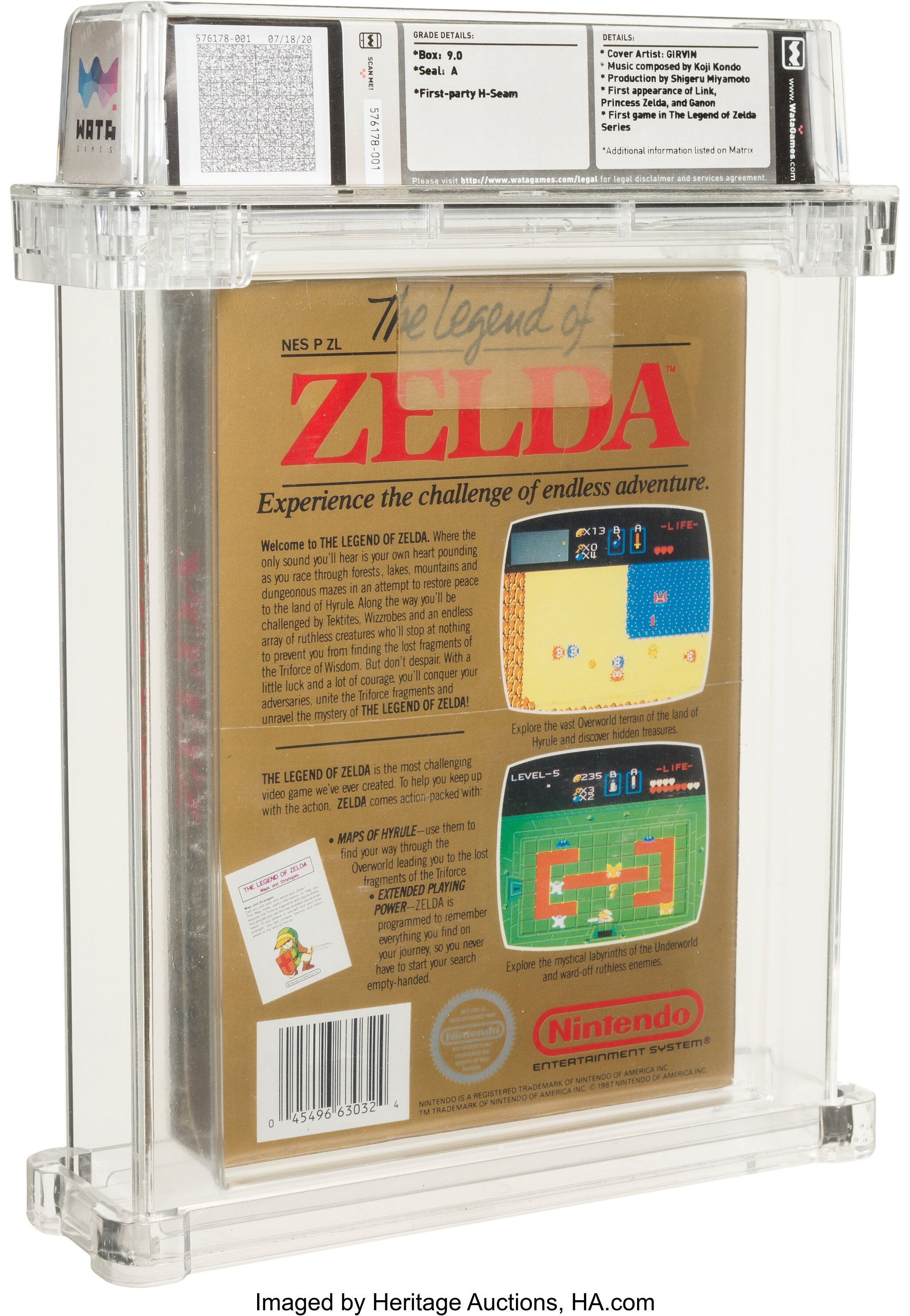 Ultra-Rare Legend of Zelda 'Variant' Is Heading to Auction