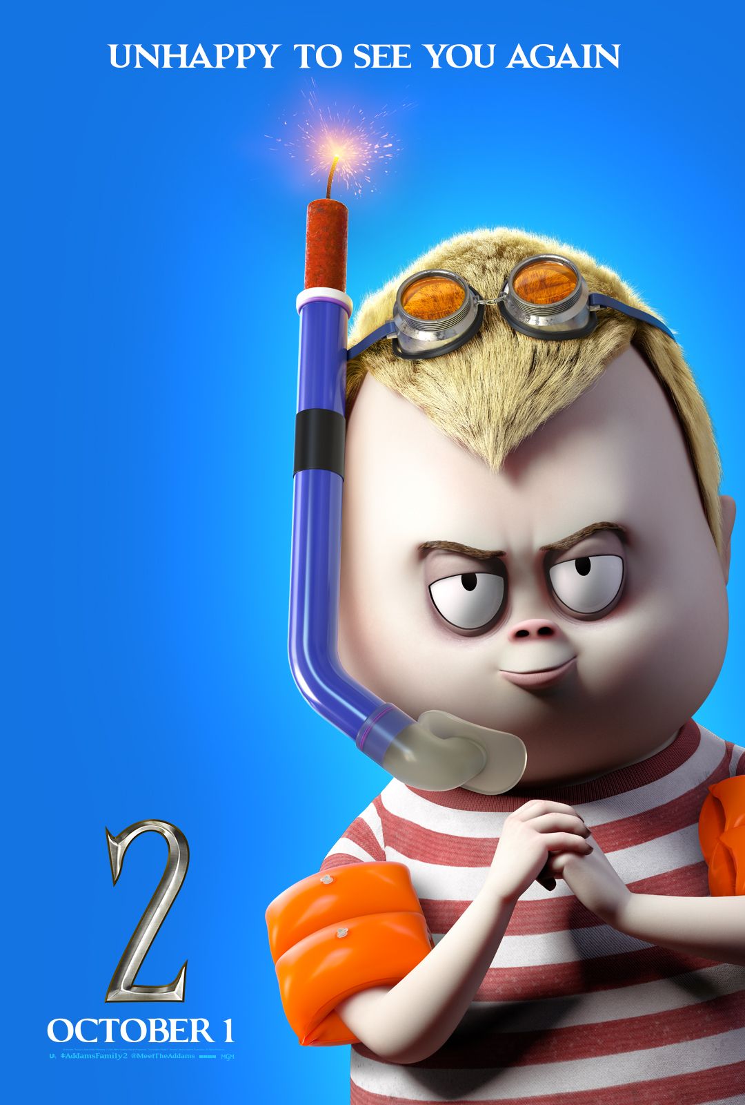 Addams Family 2 Character Posters Introduce Thing's Romantic Interest