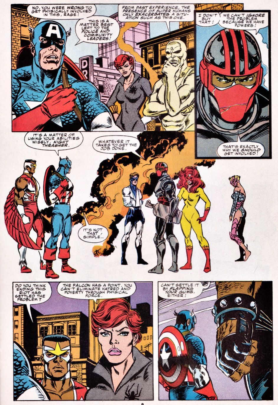 Captain America Gave the Avengers' Rage a Lecture On Racism - It Went ...