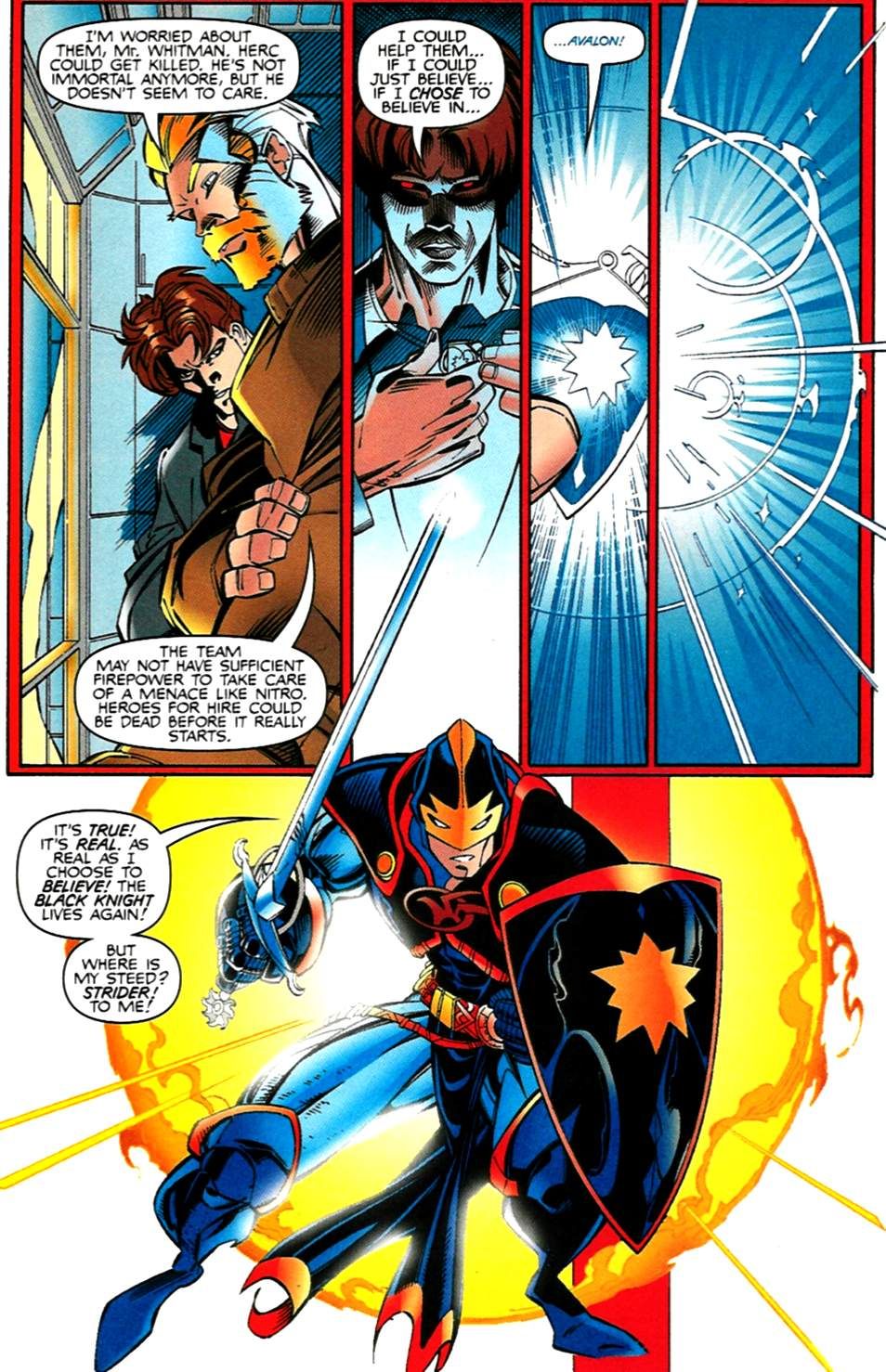 Why MCU Eternals Star Black Knight Stopped Using His Energy Blade?