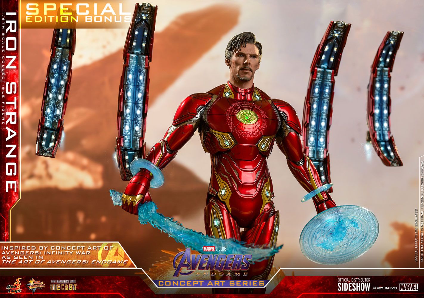 The Art of Avengers: Endgame's Iron Strange Comes to Hot Toys