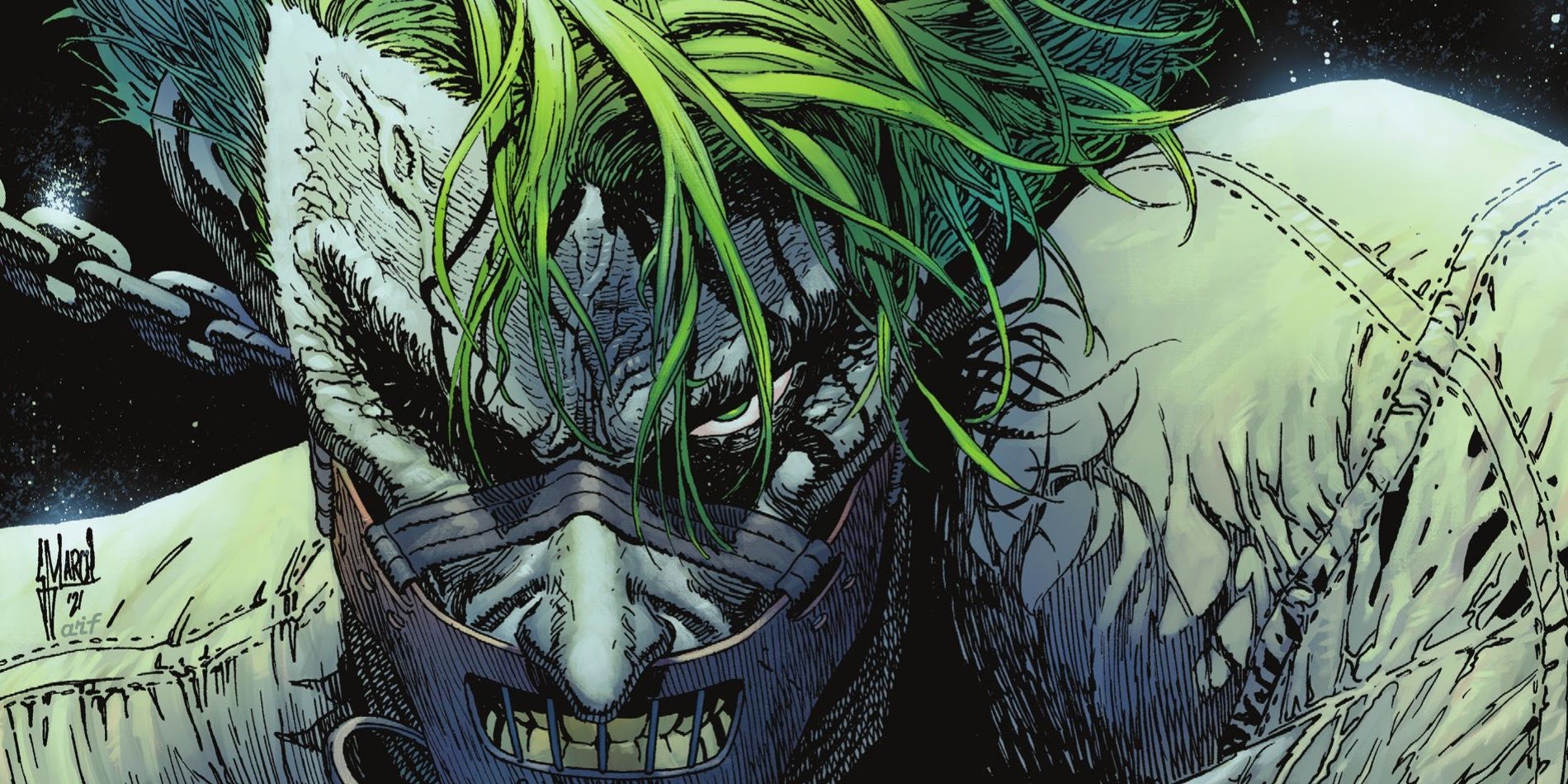 Joker Sin Cara Jared Leto's New Joker Debuts In Zack Snyder Justice