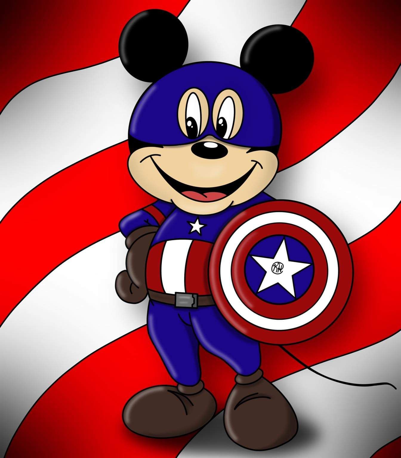 Line it is Drawn: Brand-New Versions of Captain America for the Fourth ...