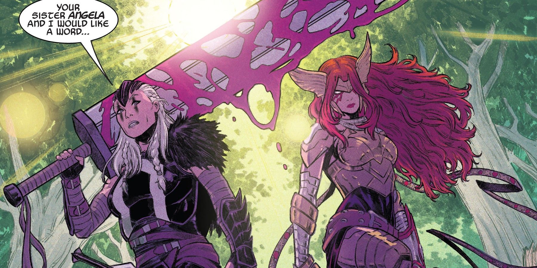 Thor Gives an MCU Asgardian a New Look and an Impressive New Weapon