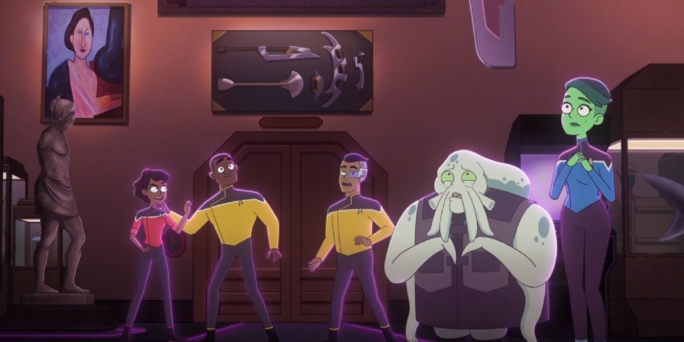 Star Trek: Lower Decks Riffs on Data’s Darkest Moment